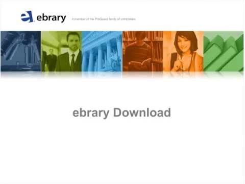 Como baixar e livros na ebrary (Language: Portuguese) — UNIVERSIDADE ...